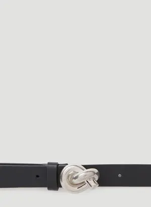 Bottega Veneta Knot Leather Belt