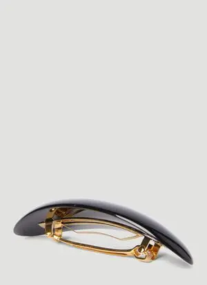 Balenciaga Logo Applique Hair Clip