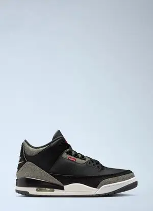 LEVI'S X JORDAN Air Jordan 3 Retro Sneakers - Black