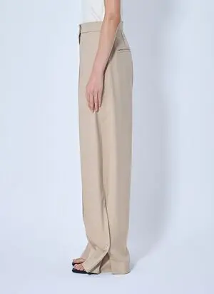 Sportmax Wide-leg Pleated Trousers