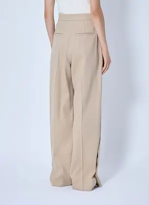 Sportmax Wide-leg Pleated Trousers
