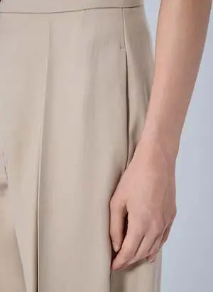 Sportmax Wide-leg Pleated Trousers
