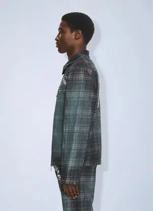 Off-White Check Jacq Den Skate Coach Jkt