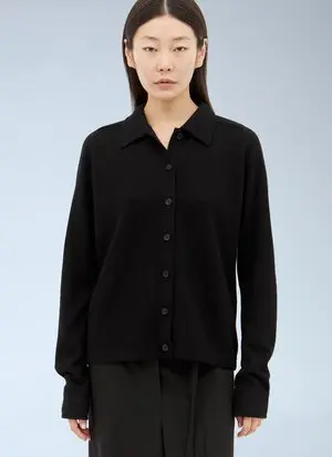 TOTEME Raglan-sleeve Cashmere Cardigan - Black