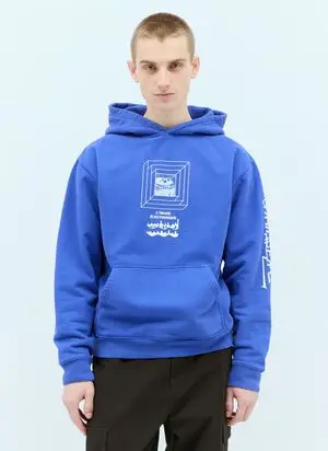 BRAIN DEAD Electronique Hooded Sweatshirt