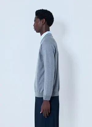 Miu Miu V-neck Knit Sweater