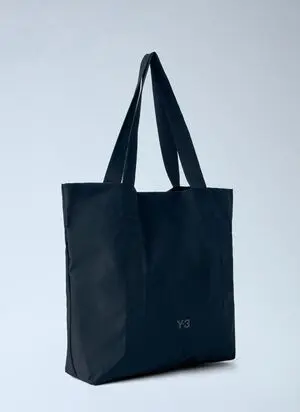 Y3 Tote Bag With Logo Detail