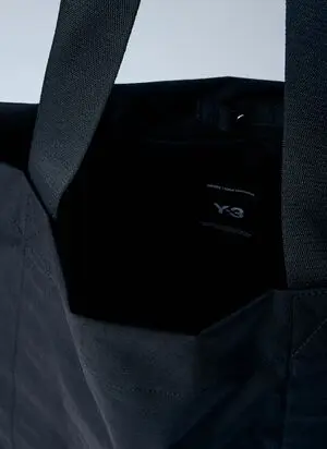 Y3 Tote Bag With Logo Detail