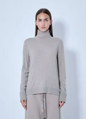 Max Mara Turtleneck Fine Knit Sweater