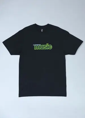 LN-CC X TOY TONICS We Love Music T-shirt - Black