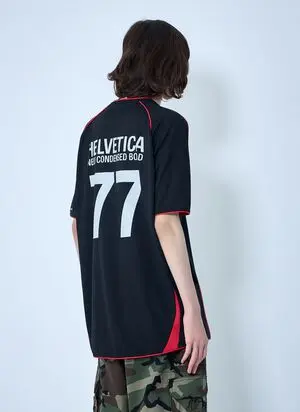 Vetements Alphabet Football Jersey T-shirt