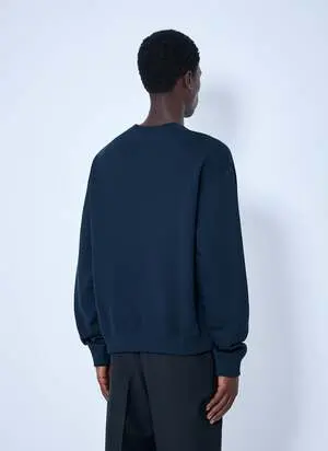 JIL SANDER Crewneck Sweatshirt - Navy