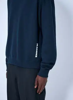JIL SANDER Crewneck Sweatshirt - Navy