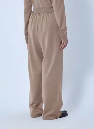 Max Mara Elasticated Waistband Trousers - Camel
