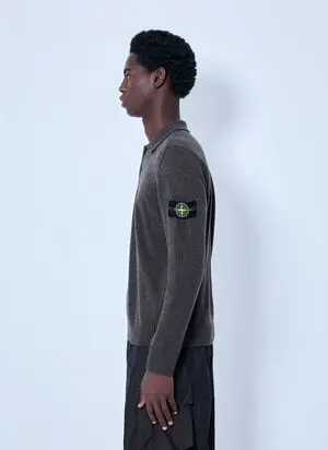 Stone Island Long Sleeve Polo