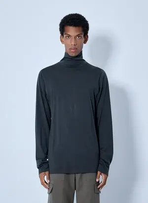 RIER Polar Jersey Turtleneck - Grey