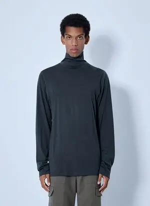 RIER Polar Jersey Turtleneck - Grey