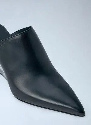 Rick Owens Cantilever 8 Sabot Sharp Mules