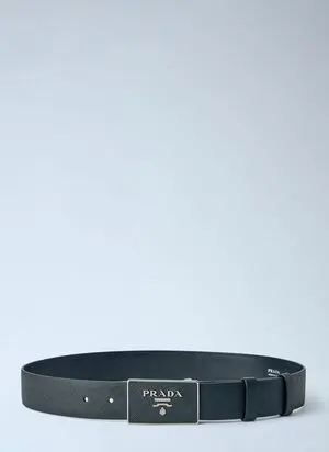 Prada Saffiano Leather Belt