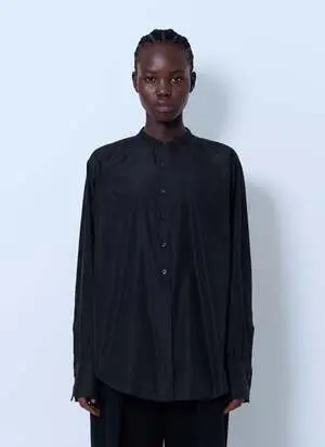 THE ROW Lula Shirt - Black
