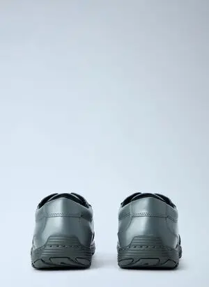 Dr. Martens Aurix 5i Gunmetal Satin Finish Leather Lace Ups