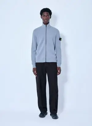 Stone Island Zip-up Knit Sweater