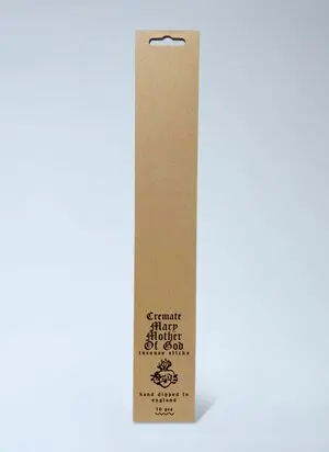 CREMATE Mary Mother Of God Incense Sticks - Black