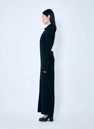 Sportmax Crepe Jersey Shirt Dress