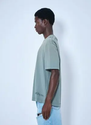 Acne Studios Logo Motif Cotton T-shirt