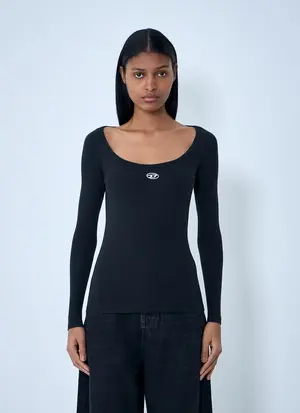 DIESEL® T-bal-od Top - Black
