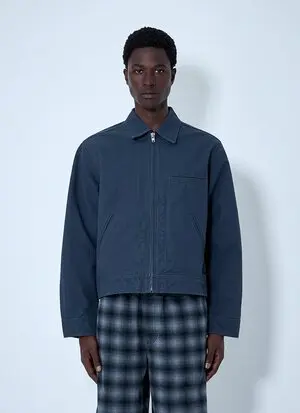 StÜssy Zip-front Cotton Jacket - Blue