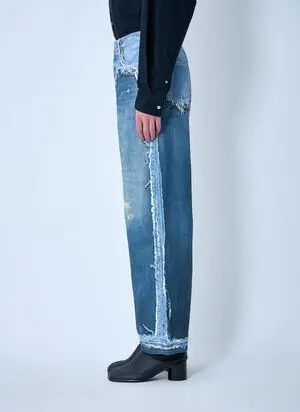 Acne Studios Trompe-l'oeil Jeans