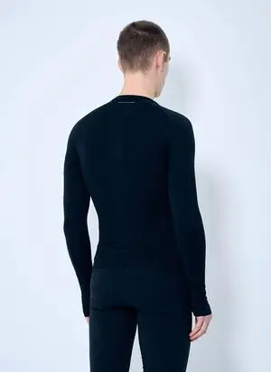 MM6 MAISON MARGIELA X SALOMON Textured Long-sleeved Top