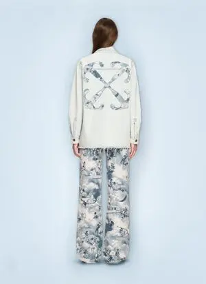 Off-White Fresco Arrow Denim Shirt Jacket