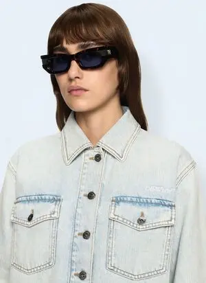 Off-White Fresco Arrow Denim Shirt Jacket