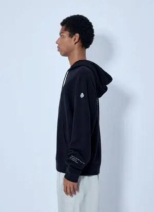 MONCLER X FRGMT HIROSHI FUJIWARA Hooded Sweatshirt With Patch Detail