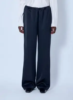 RÓHE Relaxed Fit Satin Trousers