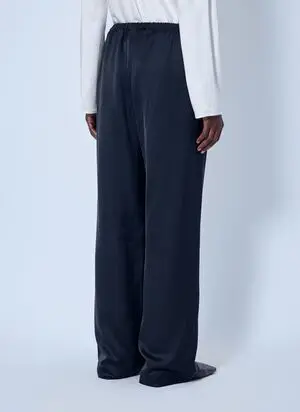 RÓHE Relaxed Fit Satin Trousers