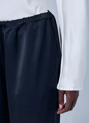 RÓHE Relaxed Fit Satin Trousers