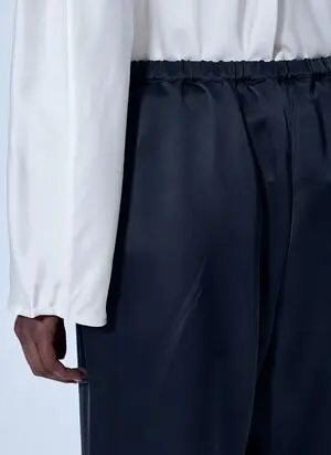 RÓHE Relaxed Fit Satin Trousers