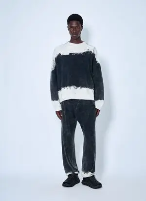 NOMARHYTHM TEXTILE Hand Dye Reverse Twist Sweatshirt