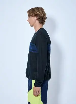 StÜssy Striped Long Sleeve Sweater