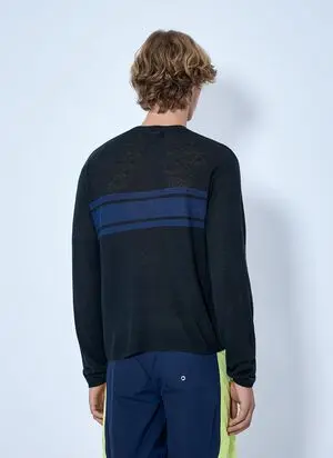 StÜssy Striped Long Sleeve Sweater