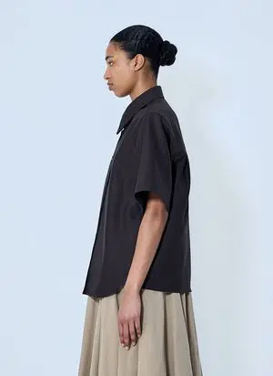 Bottega Veneta Wool And Silk Toile Shirt