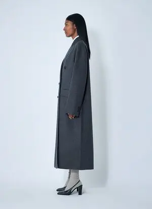 Prada Long Wool-blend Coat