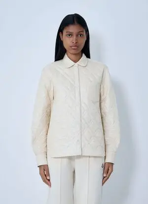 Moncler Logo Motif Quilted Jacket