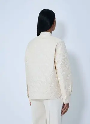 Moncler Logo Motif Quilted Jacket