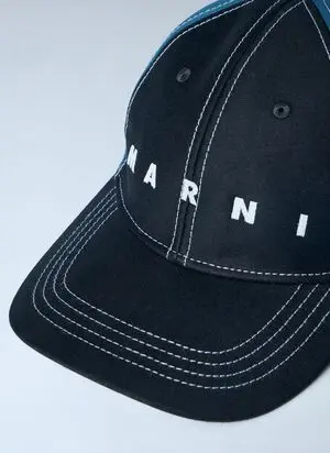 Marni Logo Motif Baseball Cap