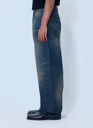 Vetements Wide-leg Denim Trousers