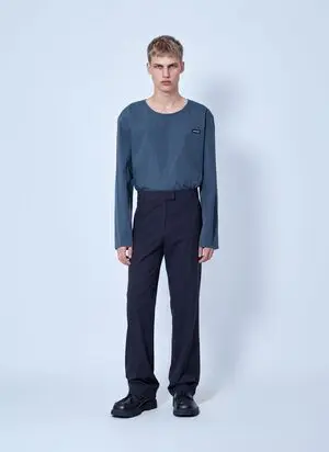 Miu Miu Stretch Poplin Top